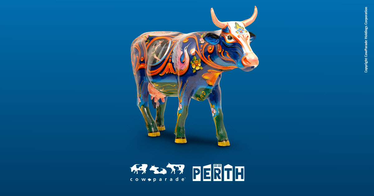 Cow Parade Perth - Cathedral Square