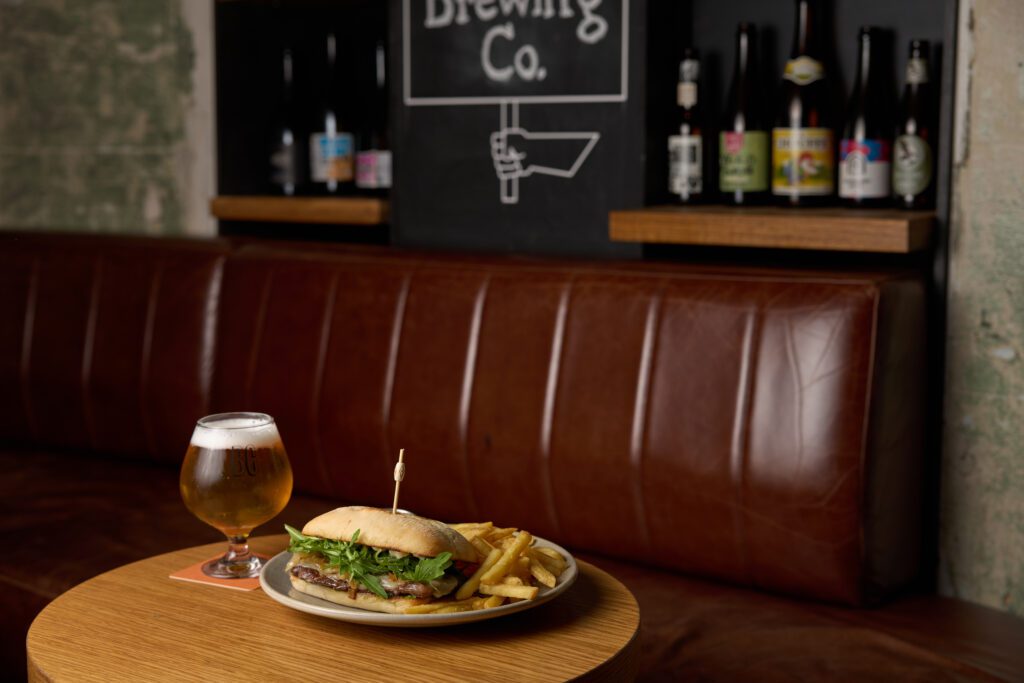 Grilled Steak Sandwich at Beer Corner – Plateful Perth - Cathedral Square